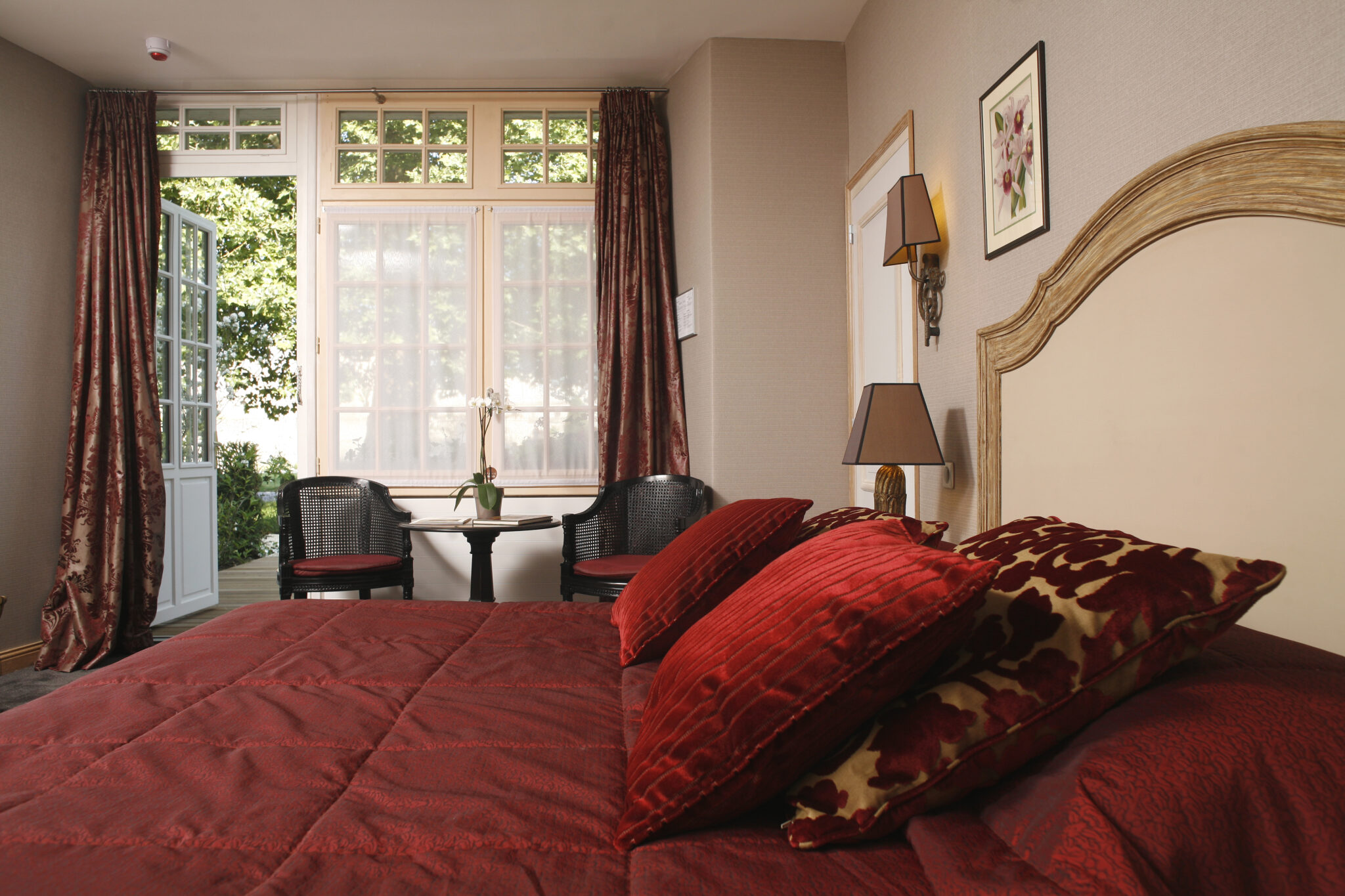 LES CHAMBRES DELUXES | Chateau de Fere